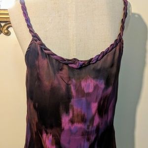 Rory Beca | Tops | Rory Beca Silk Tie Dye Camisol Tank Top | Poshmark